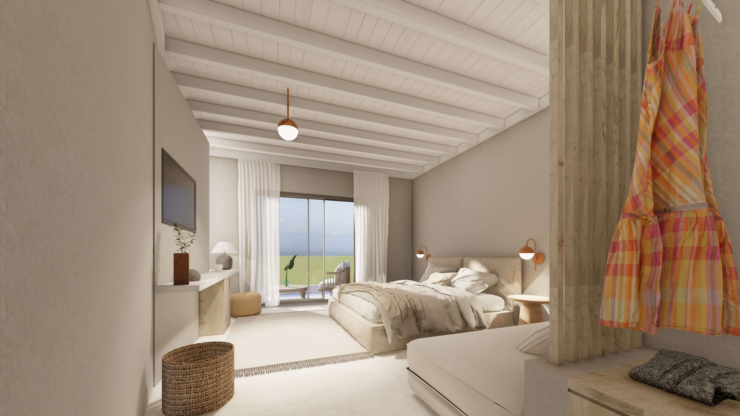 Poolside Triple Room - Hotel Apartments in Ipsos Dassia Corfu